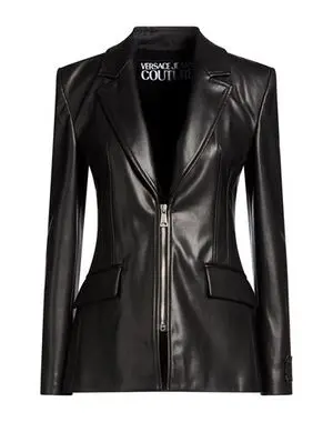 Versace Blazer Size Polyester - Black