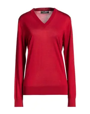 Dolce & Gabbana Silk V-neck Sweater