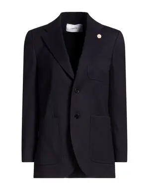 LARDINI Blazer Midnight Size Wool, Elastane