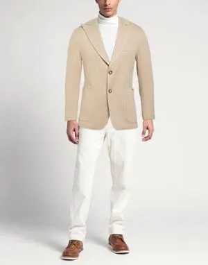 EXTE Single-breasted Blazer - Beige
