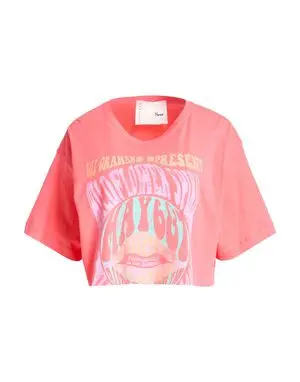 8PM Cotton Elastane Graphic Print Cropped T-shirt