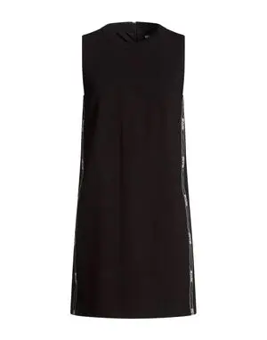 Versace Sleeveless Mini Dress With Side Seam Stripes