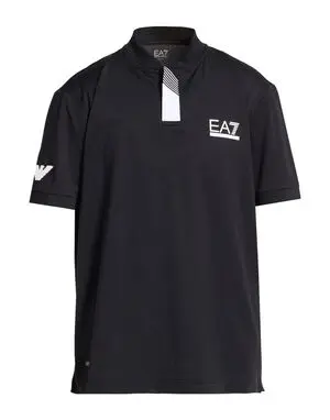 EA7 T-shirt Size Polyester, Elastane
