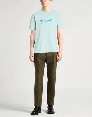 Paul & Shark T-shirt Turquoise Size Cotton