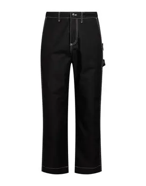 Hogan Pants Size Cotton - Black