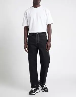 Hogan Pants Size Cotton - Black