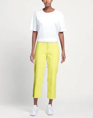 DONDUP Pants Lime Size Cotton, Elastane
