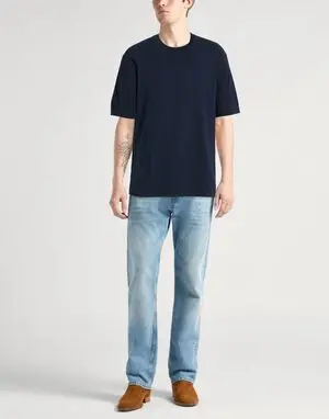 Theory Sweater Midnight Size Cotton, Polyester - Blue