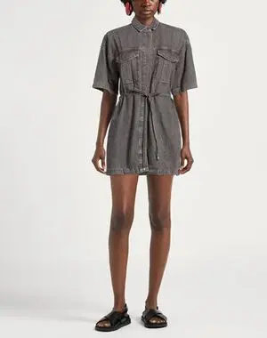 KAOS Cotton Denim Shirt Dress