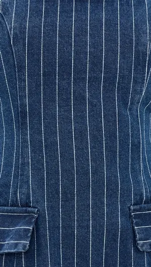 Line & Dot Monah Denim Mini Dress