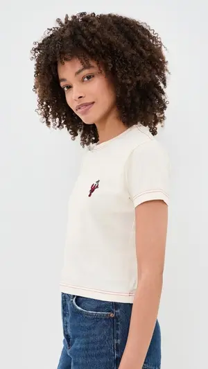 ROWING BLAZERS Lobster Embroidery Graphic Tee