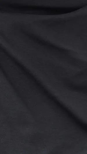 Vince Sleeveless Draped Mock Neck Top - Ink