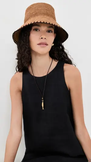 Madewell Blanket Stitch Lantern Hat