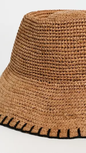 Madewell Blanket Stitch Lantern Hat