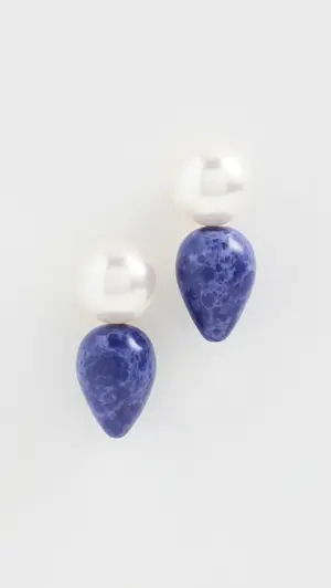 Lele Sadoughi Double Drop Vessel Earring