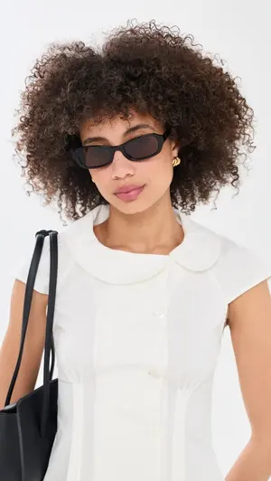 HEAVEN MAYHEM Margaux Sunglasses - Black/brown