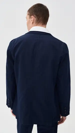 Universal Works Manor Double Breasted Linen Jacket