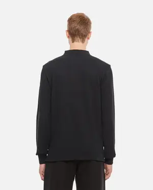 Polo Ralph Lauren Pony Embroidered Long-sleeved Polo Shirt