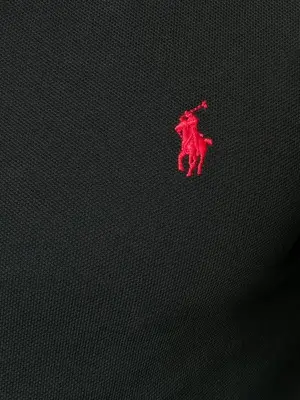 Polo Ralph Lauren Pony Embroidered Long-sleeved Polo Shirt