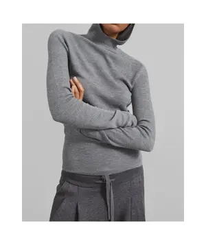 THE FRANKIE SHOP Danae Hooded Knit Top