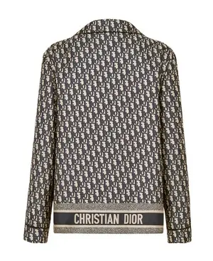Dior Jacquard Pattern Coat