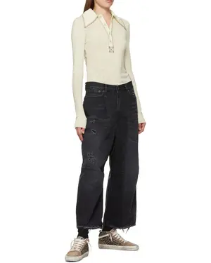 GOLDEN GOOSE Mid Star High-top Sneakers - Nude
