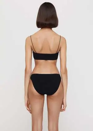 TOTEME Smocked-finish Bikini Bottoms