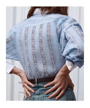 Dior Dioriviera Embroidered Cropped Blouse