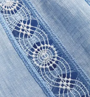 Dior Dioriviera Embroidered Cropped Blouse