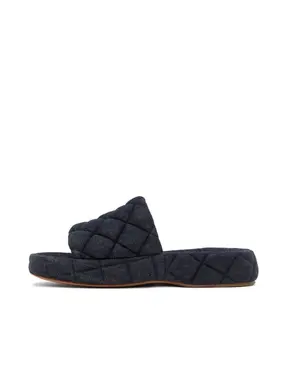 Bottega Veneta Quilted Flat Slippers