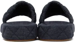 Bottega Veneta Quilted Flat Slippers