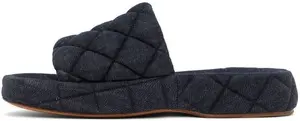 Bottega Veneta Quilted Flat Slippers