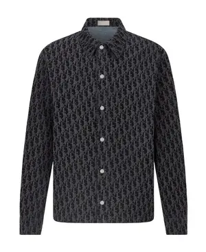 Dior Oblique Overshirt - Blue