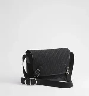 Dior Medium Jett Messenger Bag With Flap