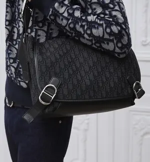 Dior Medium Jett Messenger Bag With Flap