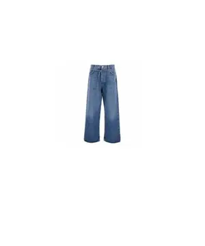 AGOLDE Emmi Belted Wide-leg Jeans - No