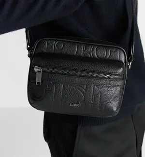 Dior Mini Rider 2.0 Zipped Messenger Bag