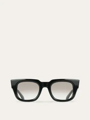 FERRAGAMO Rectangular Frame Sunglasses - Black