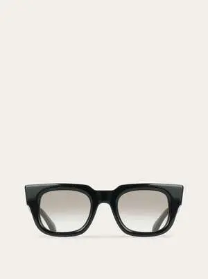 FERRAGAMO Rectangular Frame Sunglasses - Black