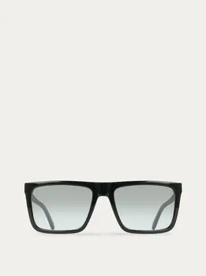 Ferragamo Silver Tone Eyewear For Men