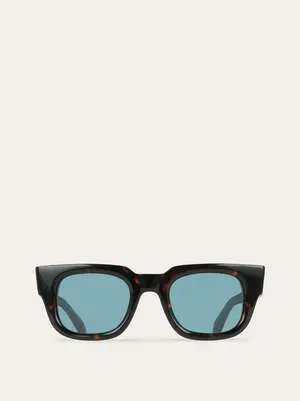 FERRAGAMO Rectangular Frame Sunglasses - Brown
