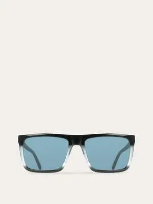 FERRAGAMO Rectangular Frame Sunglasses - Grey