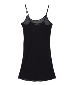 DÔEN Short Scoop Neck Slip In 100% Viscose - Black