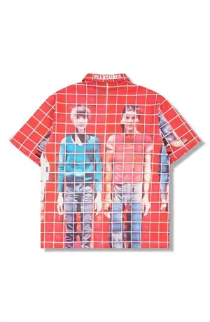 PLEASURES Food Graphic Button-up Shirt