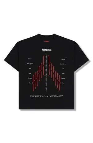 PLEASURES Choir Heavyweight Graphic T-shirt