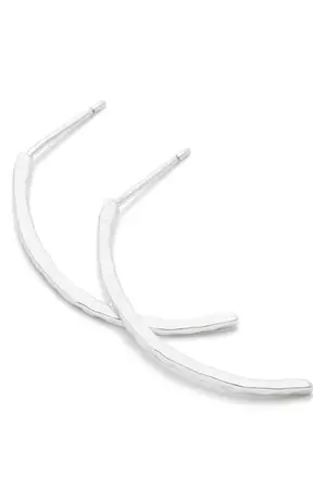 Gorjana Taner Half Hoop Drop Earrings