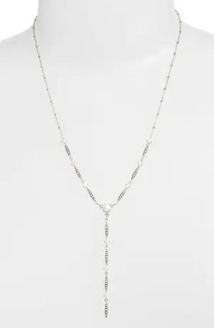 Nadri Cubic Zirconia Y-necklace