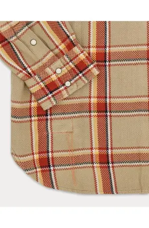FORTELA Josh Tartan Texan Check Shirt