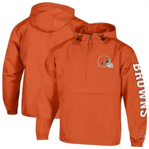 Champion Cleveland Browns Packable Windbreaker Jacket