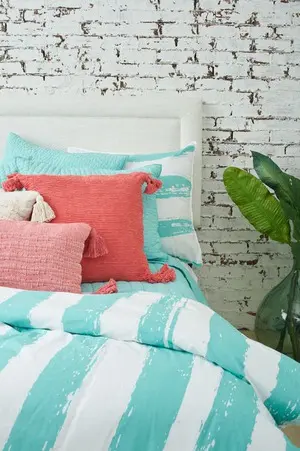 Carol & Frank Langley Queen Duvet Cover